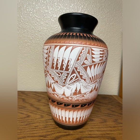 James Benally | Accents | James Benally Etched Navajo Native American ...